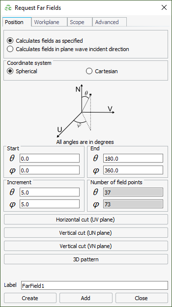 Adding a Far Field Request