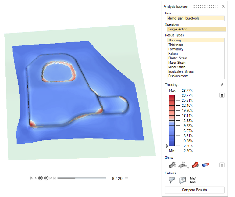 Single Action Draw Simulation