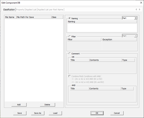 Edit Classification DB