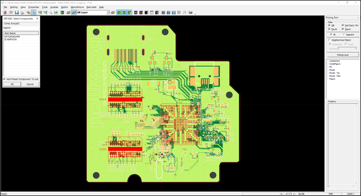 Component Group Type Setup