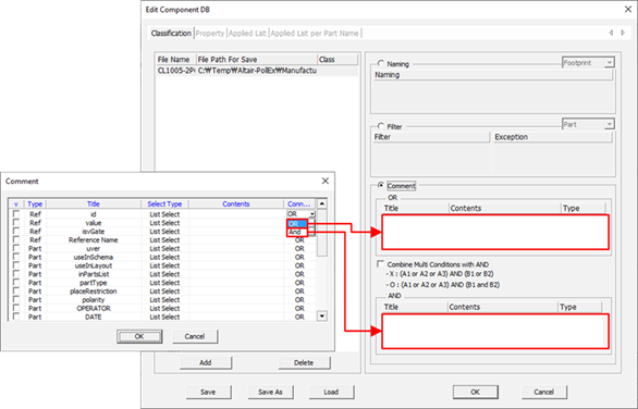 Edit Classification DB