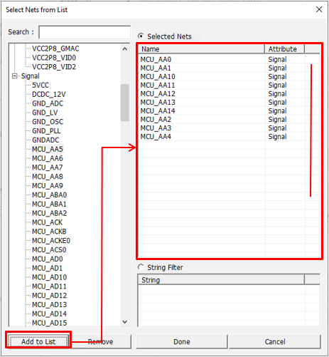 Net Group Type Setup