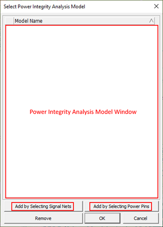 Invoke Power Integrity Analysis