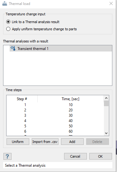 SS-T: 4045 Structural Thermal Transient Analysis